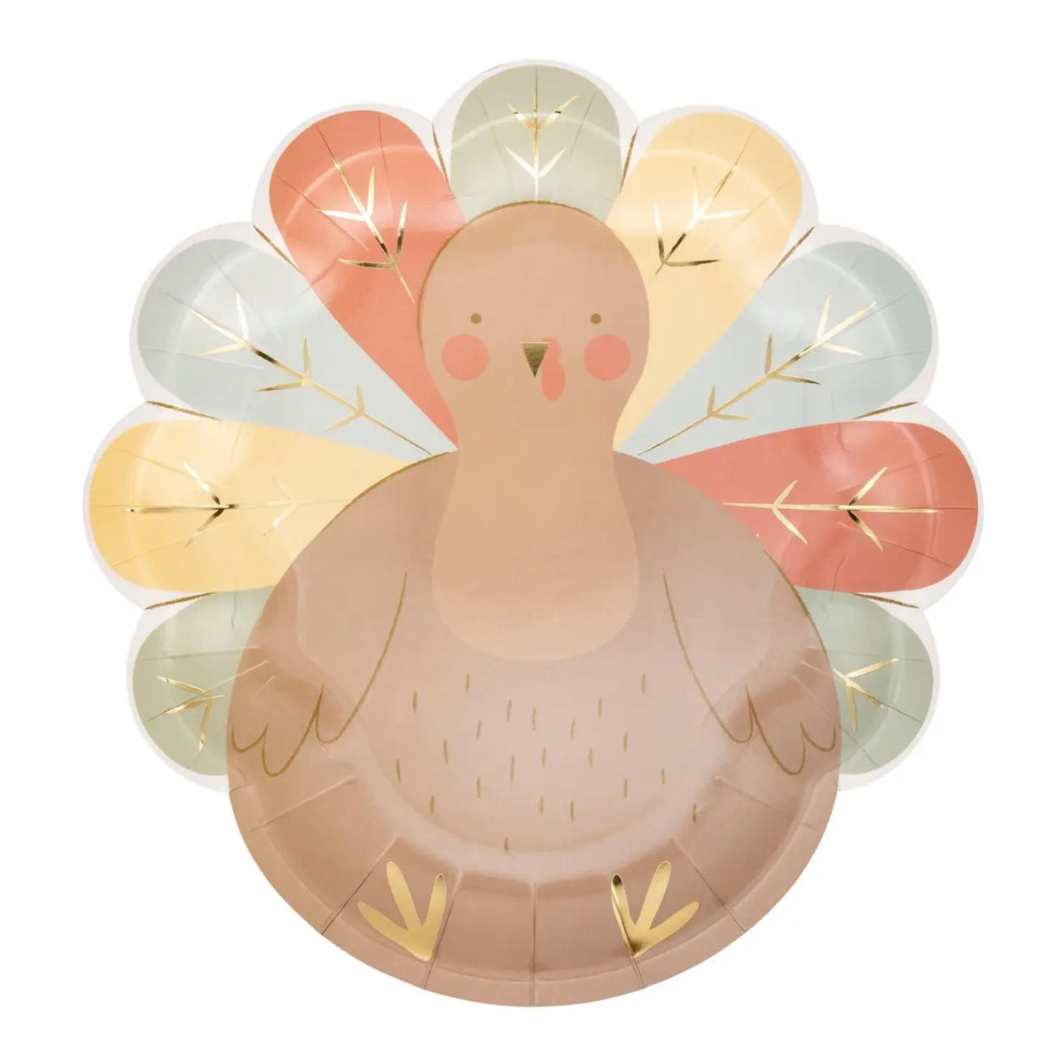 Thanksgiving Turkey Party Paper Plates | partyHAUS