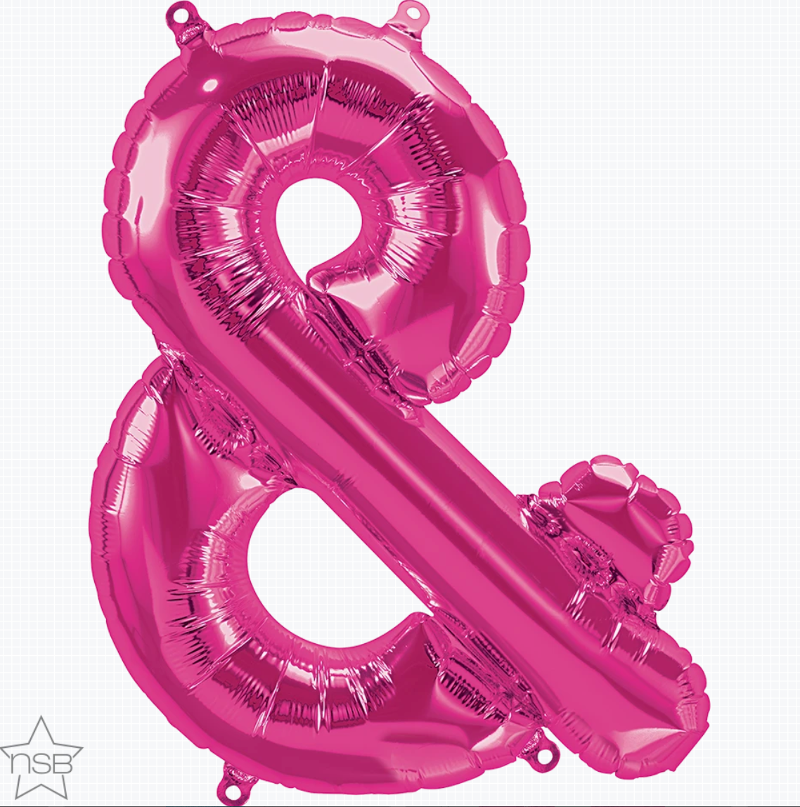 Pink Letter Balloons | 16 Inch | partyHAUS