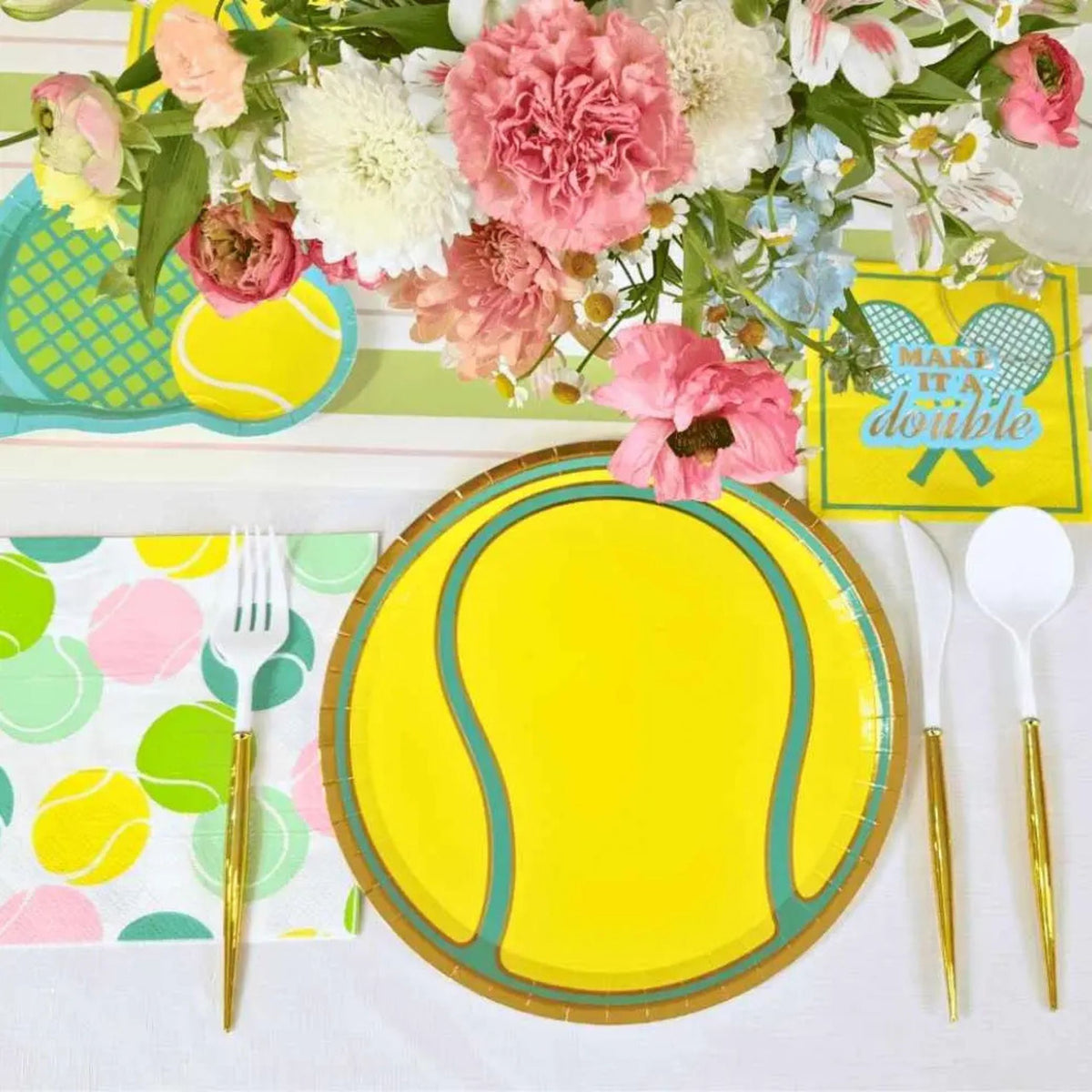 Tennis Racket Party Cocktail Napkins | partyHAUS