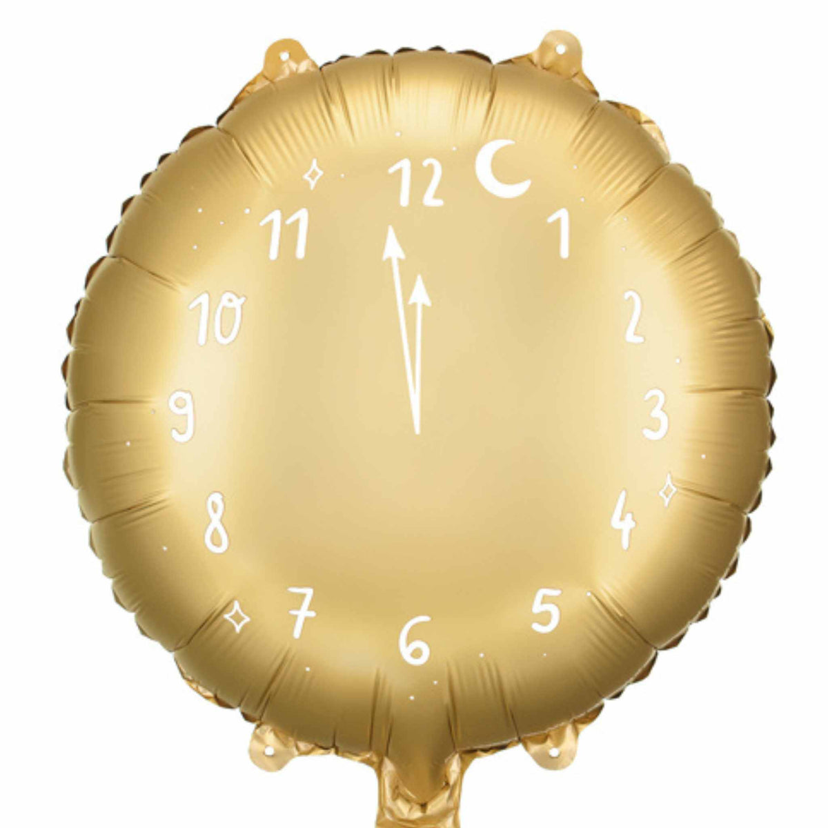 Gold Clock New Years Foil Balloons | partyHAUS