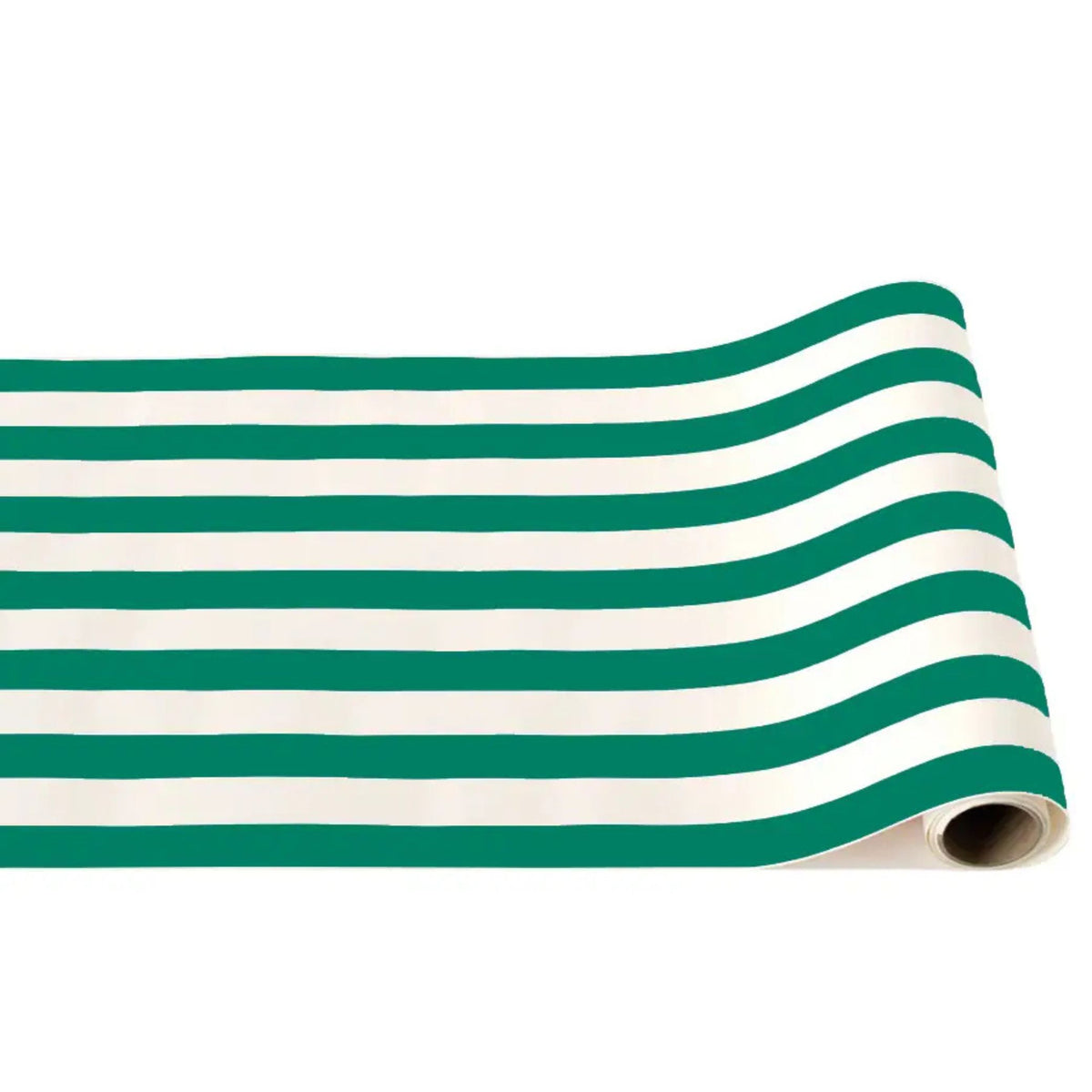Cabana Green and White Stripe Paper Table Runners | partyHAUS