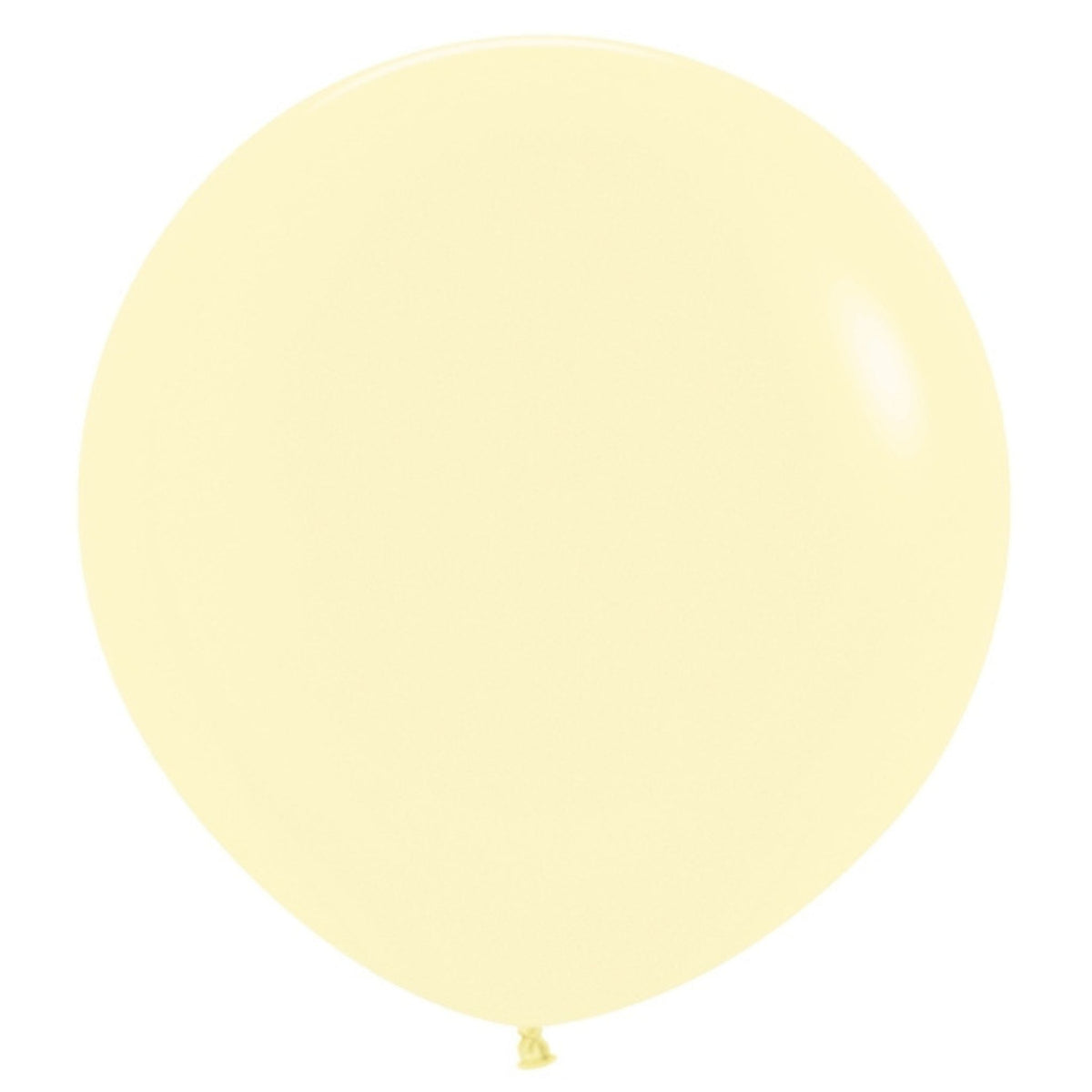 Sempertex Matte Pastel Yellow Latex Balloons | 24 Inch | partyHAUS