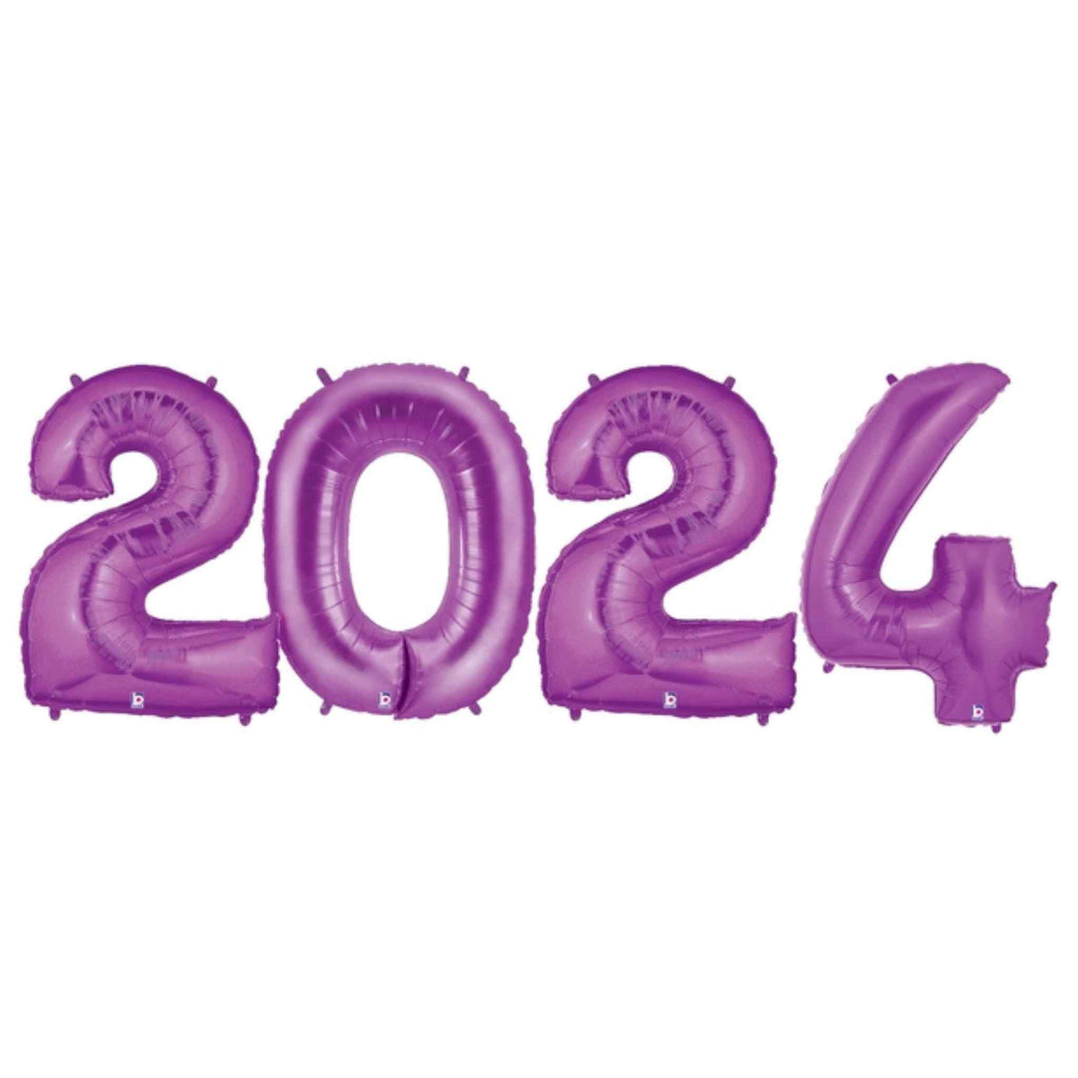 40 Inch 2024 Number Balloons | partyHAUS