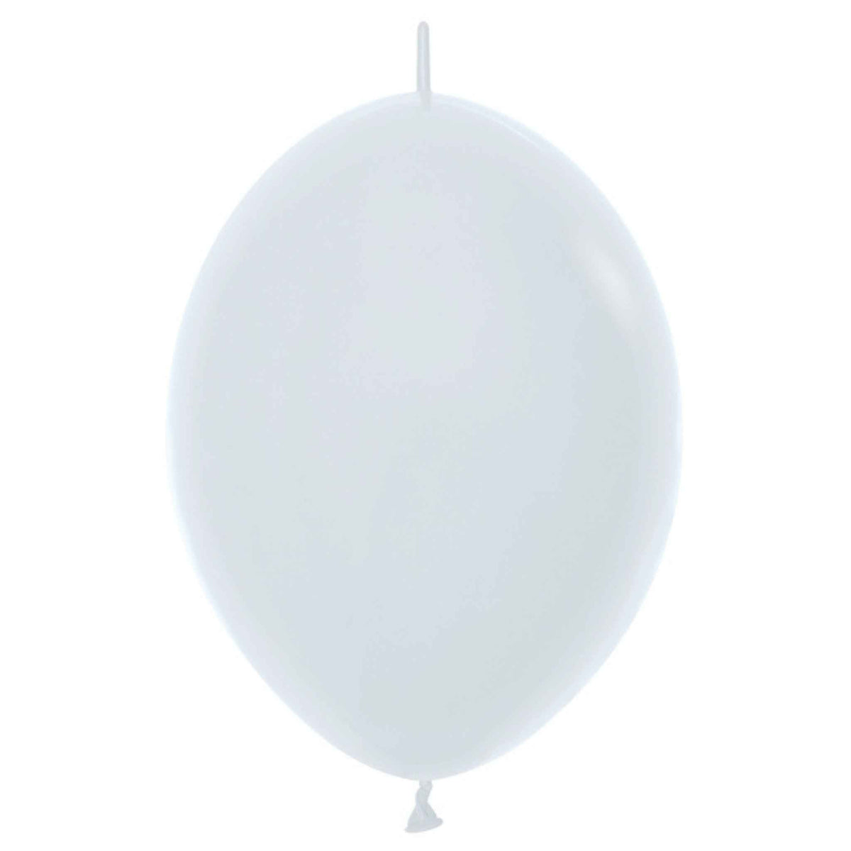 White Sempertex LINK-O-LOON® Latex Balloons | 6 Inch | partyHAUS