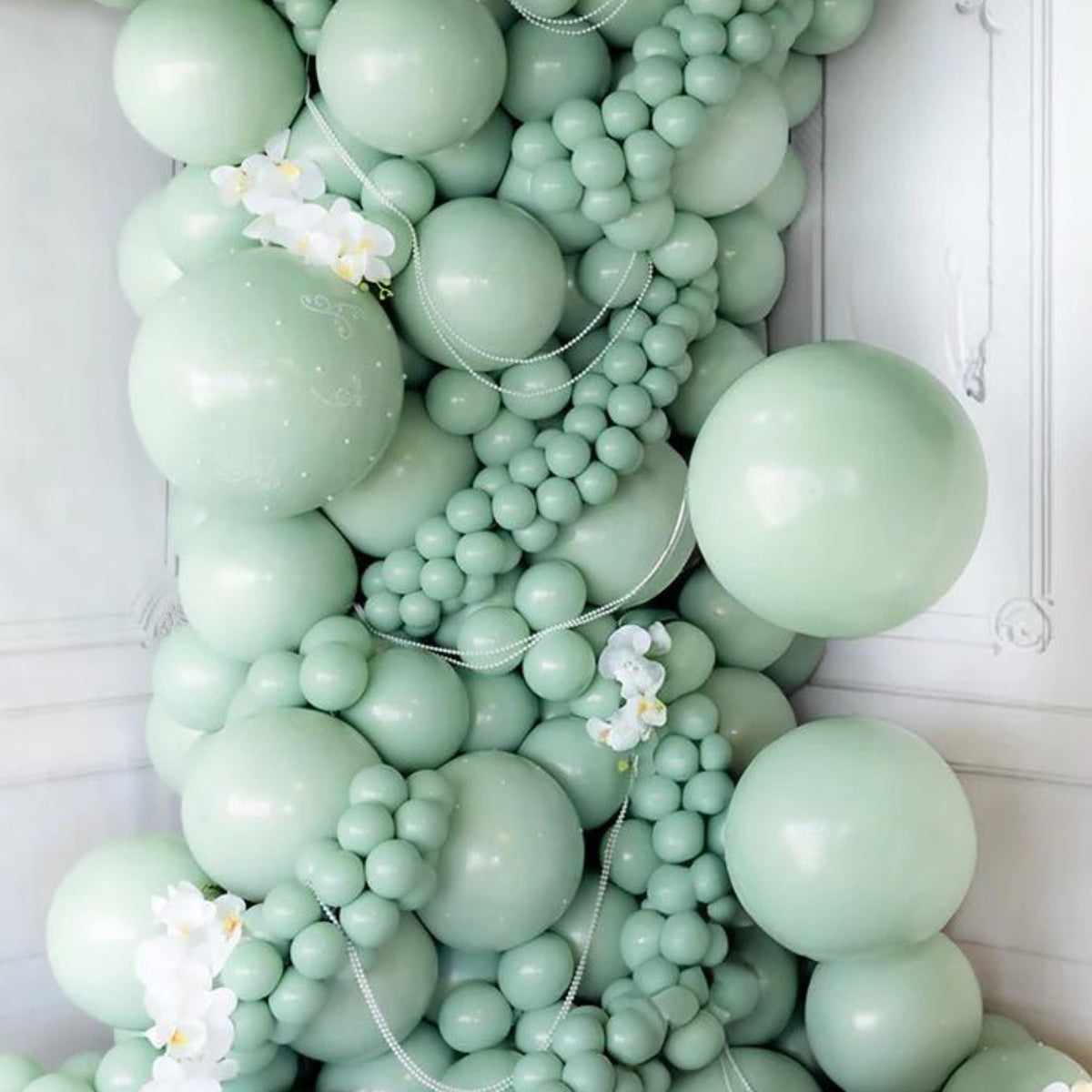 Tuftex Meadow Green Latex Balloons | 24 Inch | partyHAUS