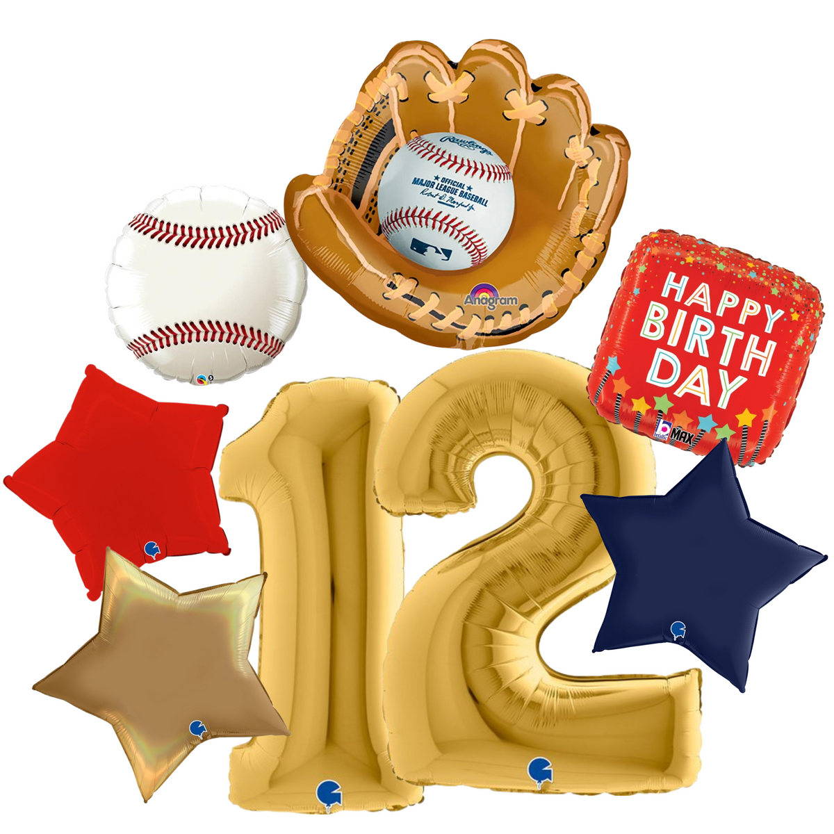 Baseball Birthday Balloon Bouquets | Delivery Utah | partyHAUS