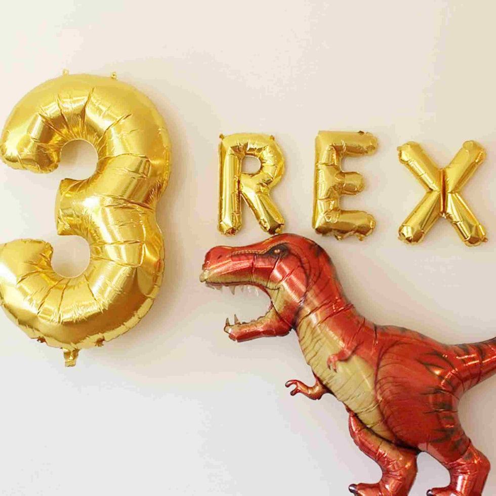 3 REX Dinosaur Balloons | partyHAUS
