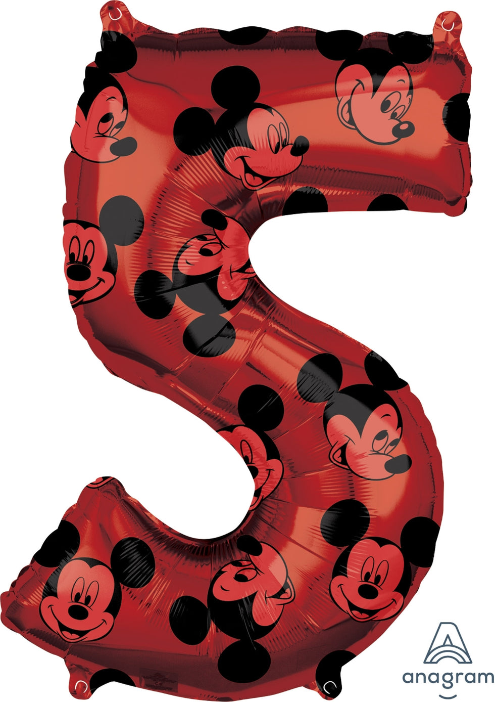 Mickey Mouse Red Number 2 Balloon | Licensed – partyHAUS