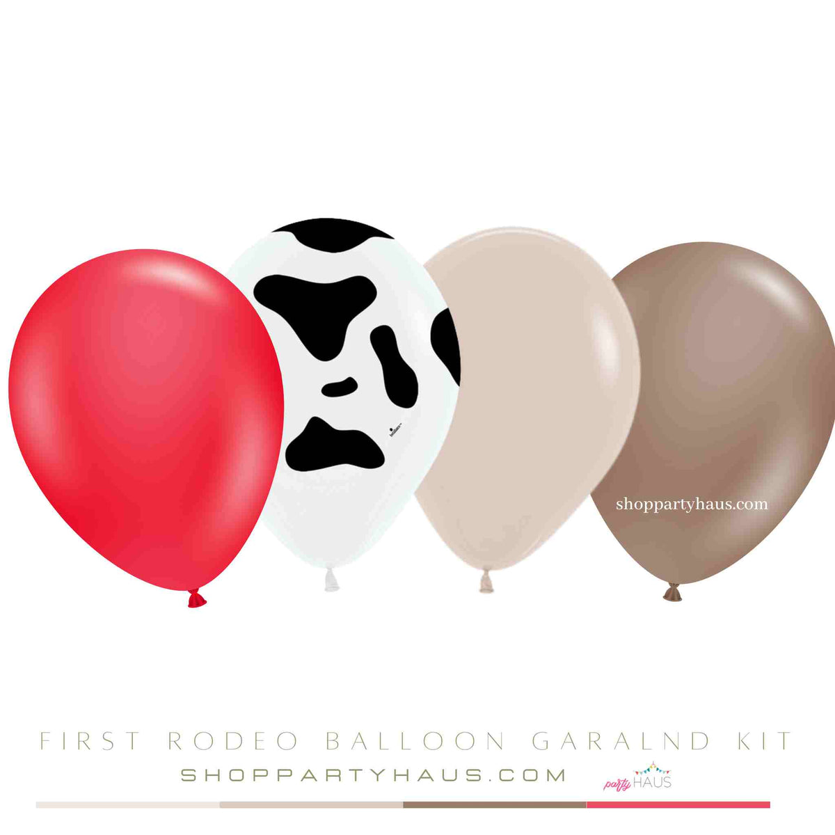 First Rodeo Latex Balloon Garland | partyHAUS