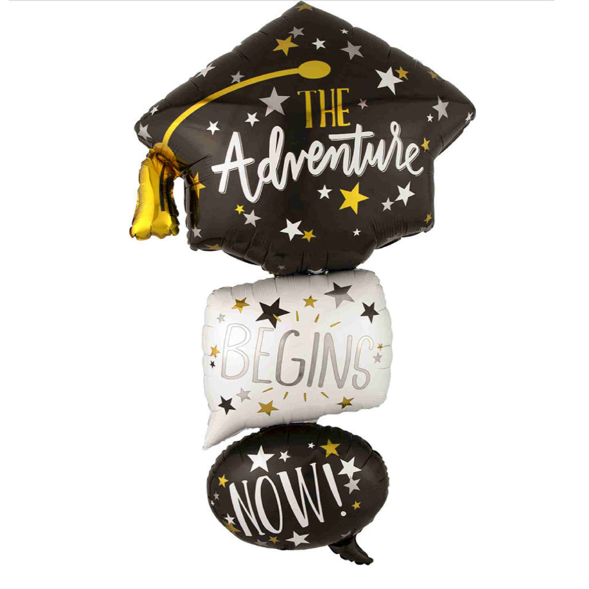 Graduation Cap and Bubbles Balloon (61 Inch) | partyHAUS