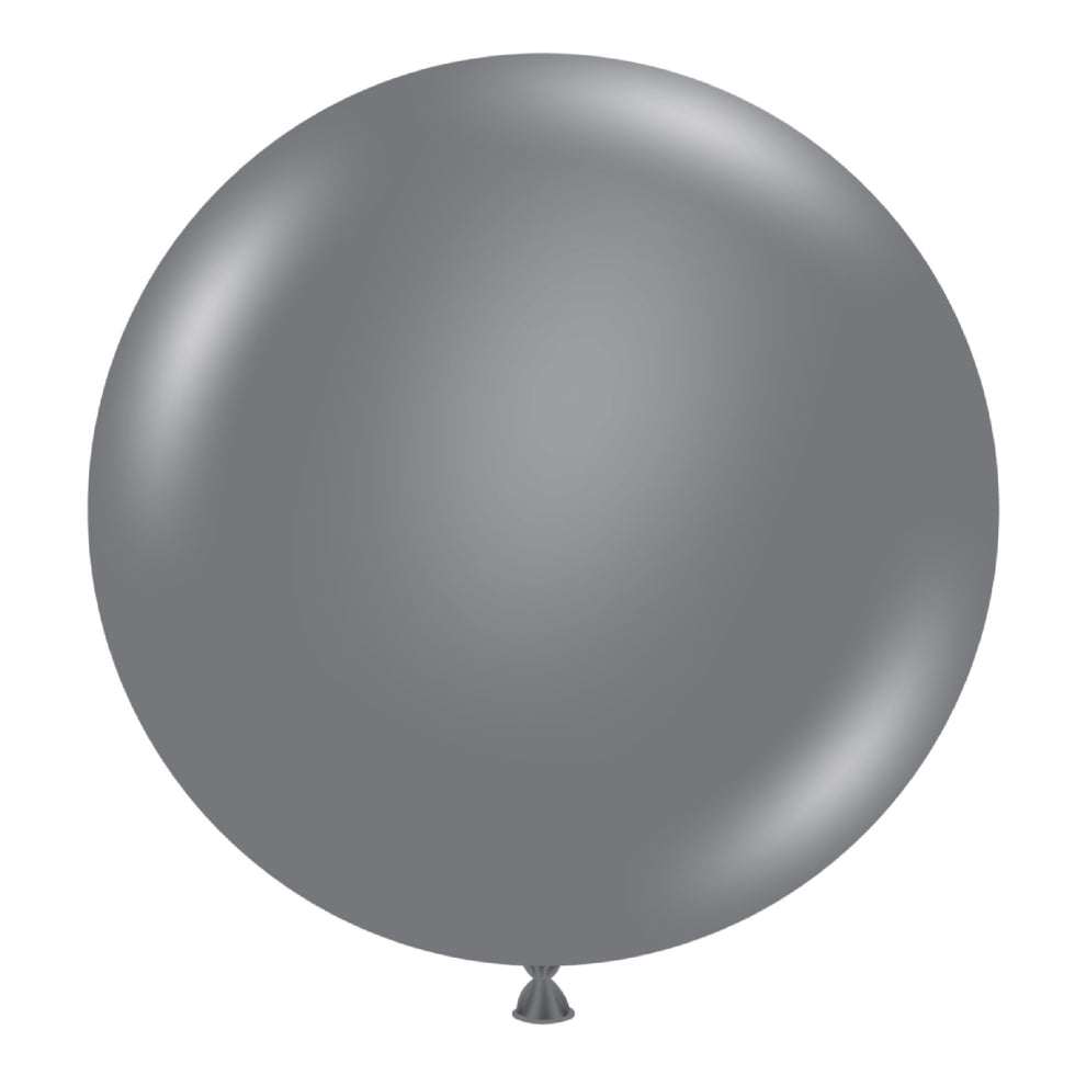 Smoke Gray Latex Balloons | 17 INCH | partyHAUS