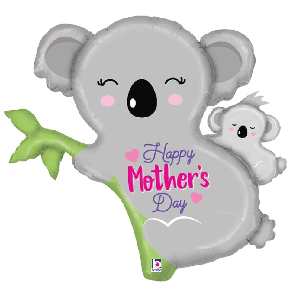 Happy Mother's Day Koala Bear Balloons | partyHAUS
