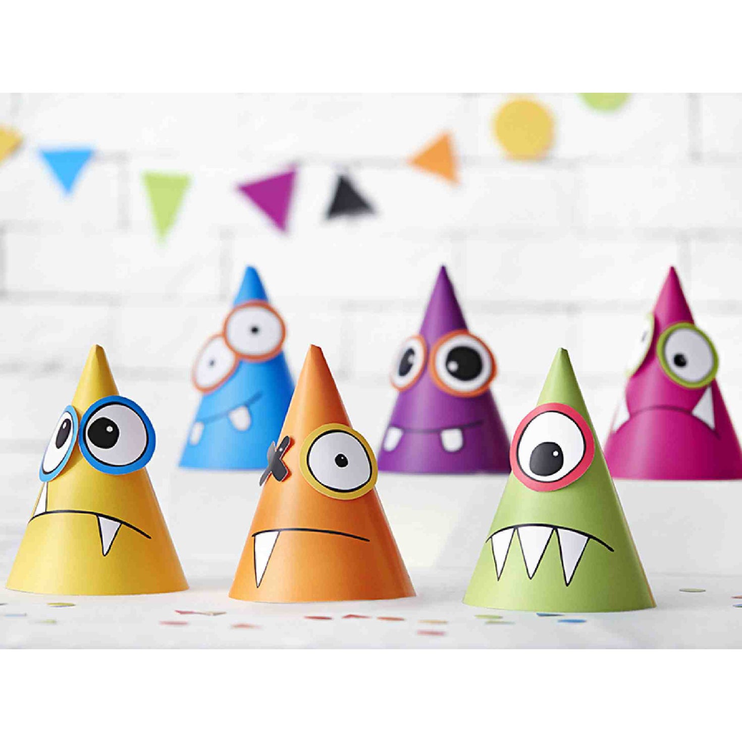 Monster Paper Party Hats | partyHAUS