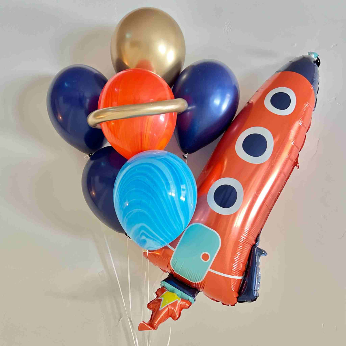 Rocket Space Ship Balloon Bouquet | partyHAUS