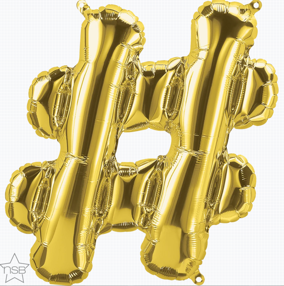Gold Number Balloons | 34 Inch | partyHAUS