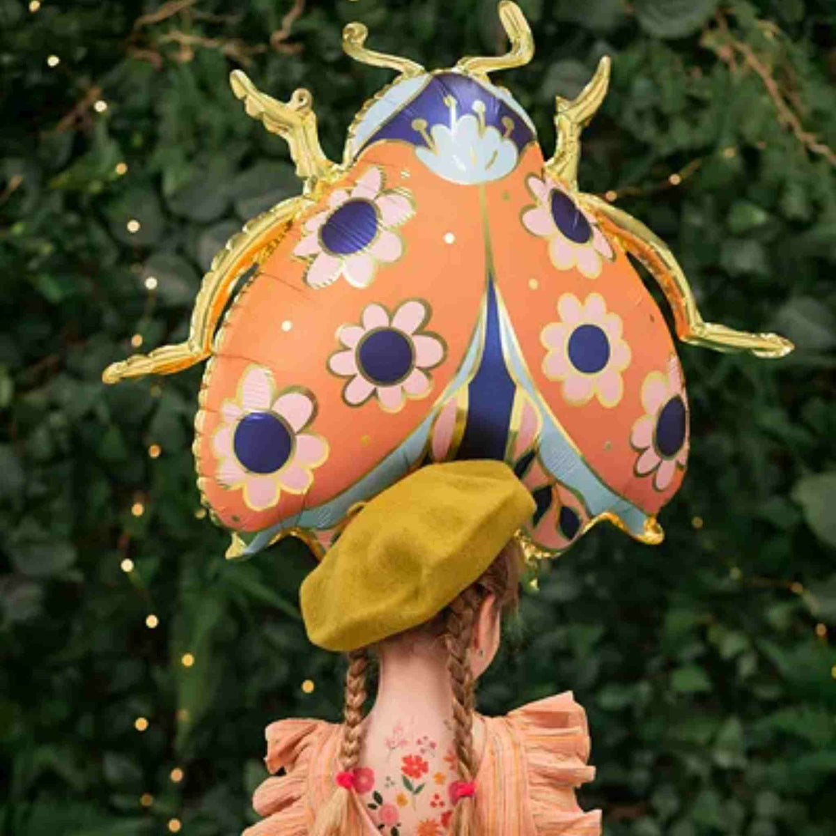 Floral Ladybug Bug Foil Balloons | partyHAUS