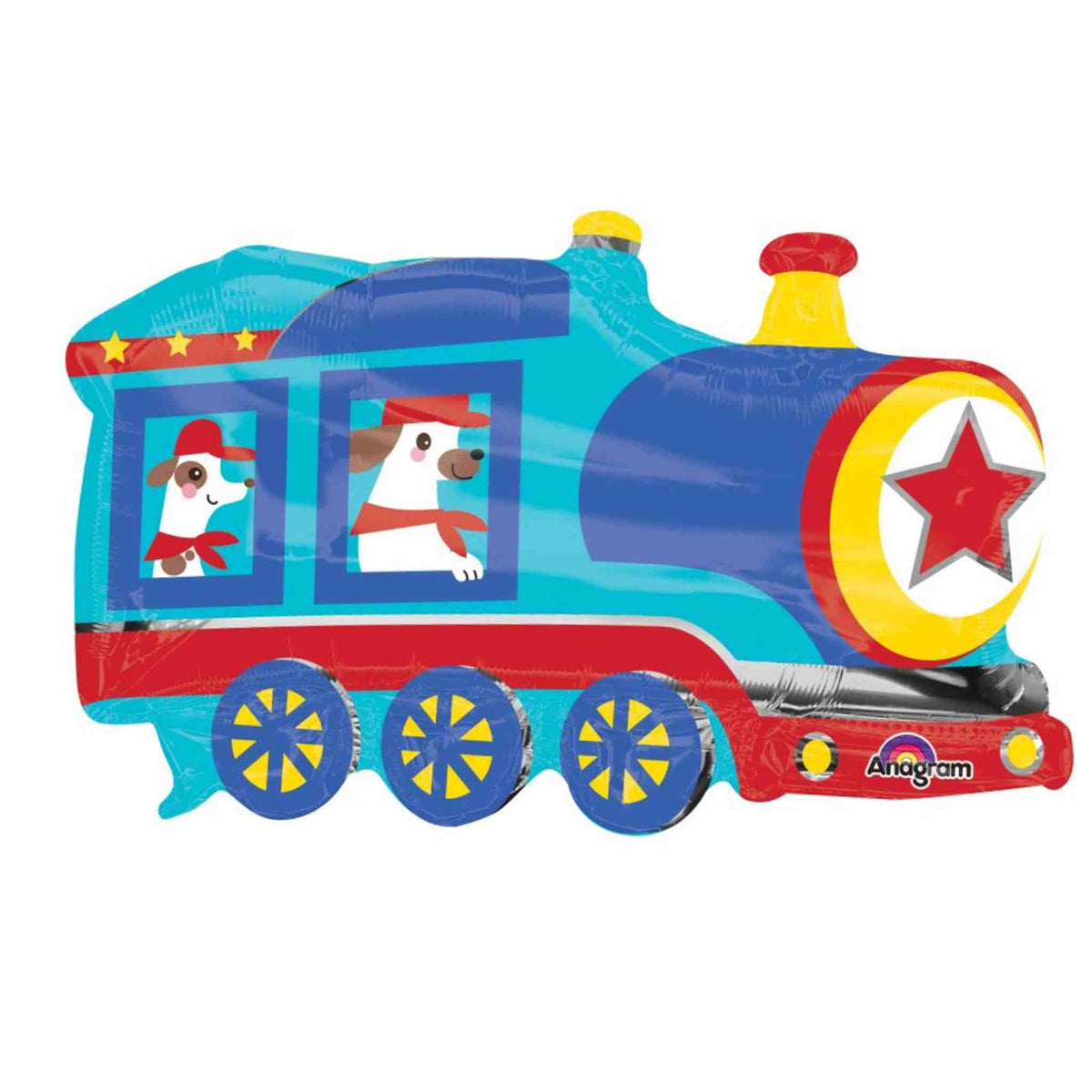 Blue Train Balloons | partyHAUS