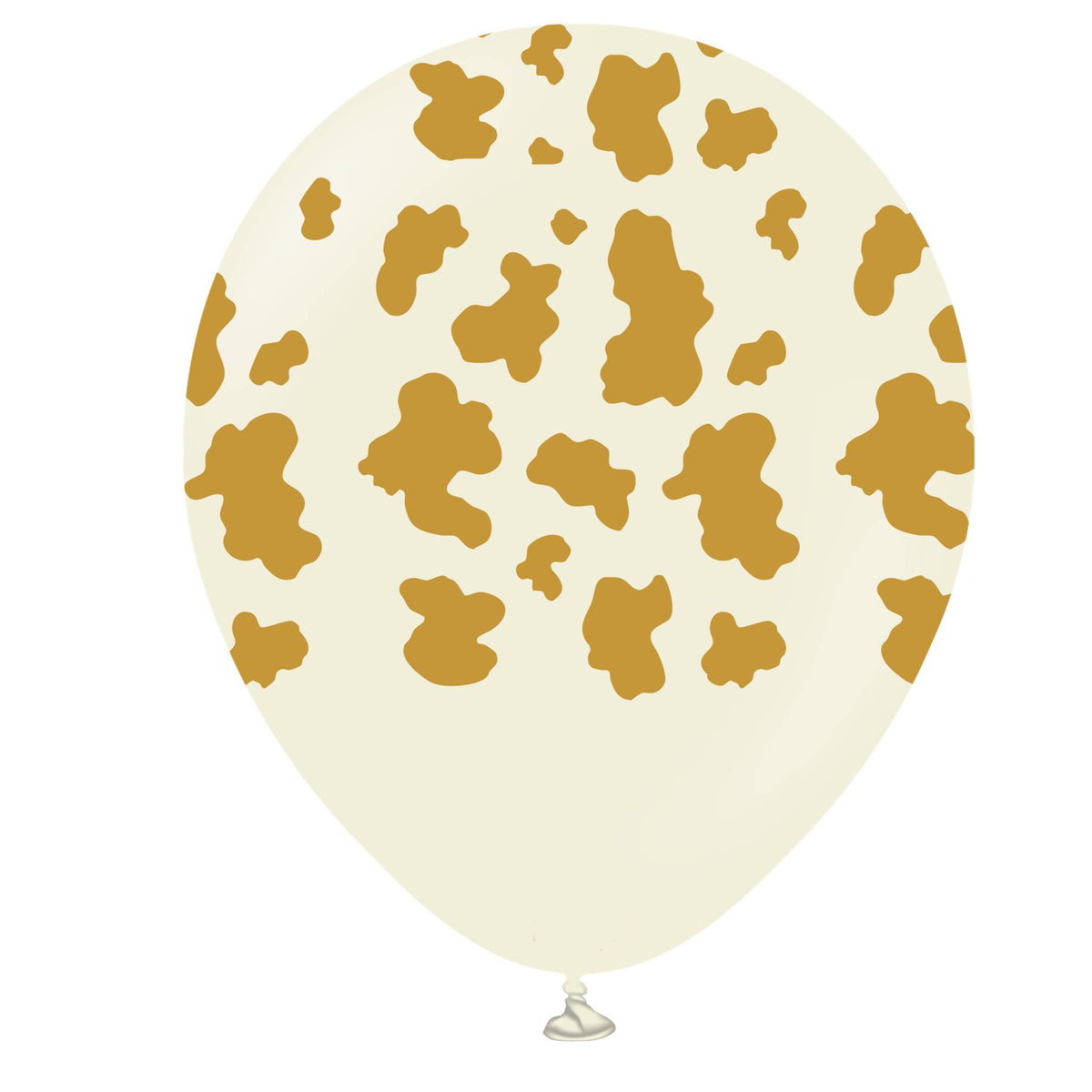 Gold Cow Print Latex Balloons | White Sand | partyHAUS