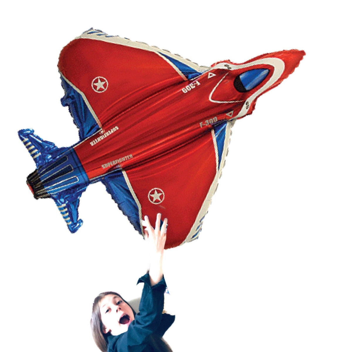 Camouflage Super Fighter Jet Balloon | partyHAUS