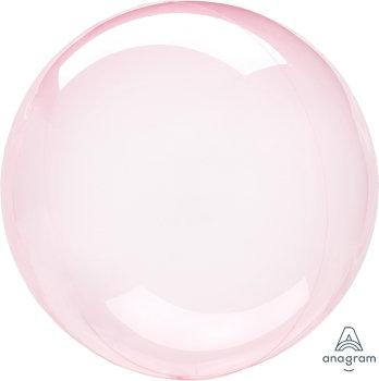 Crystal Clear Dark Pink Orbz Balloons | partyHAUS