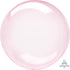 Crystal Clear Dark Pink Orbz Balloons | partyHAUS