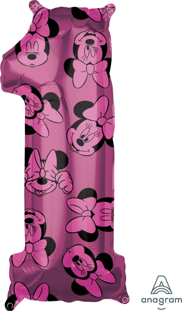 Minnie Mouse Pink Number 2 Balloon | Licensed – partyHAUS