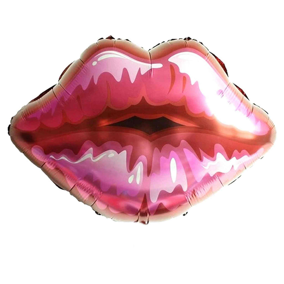 Hot Red Lip Balloons | 31 Inch | partyHAUS