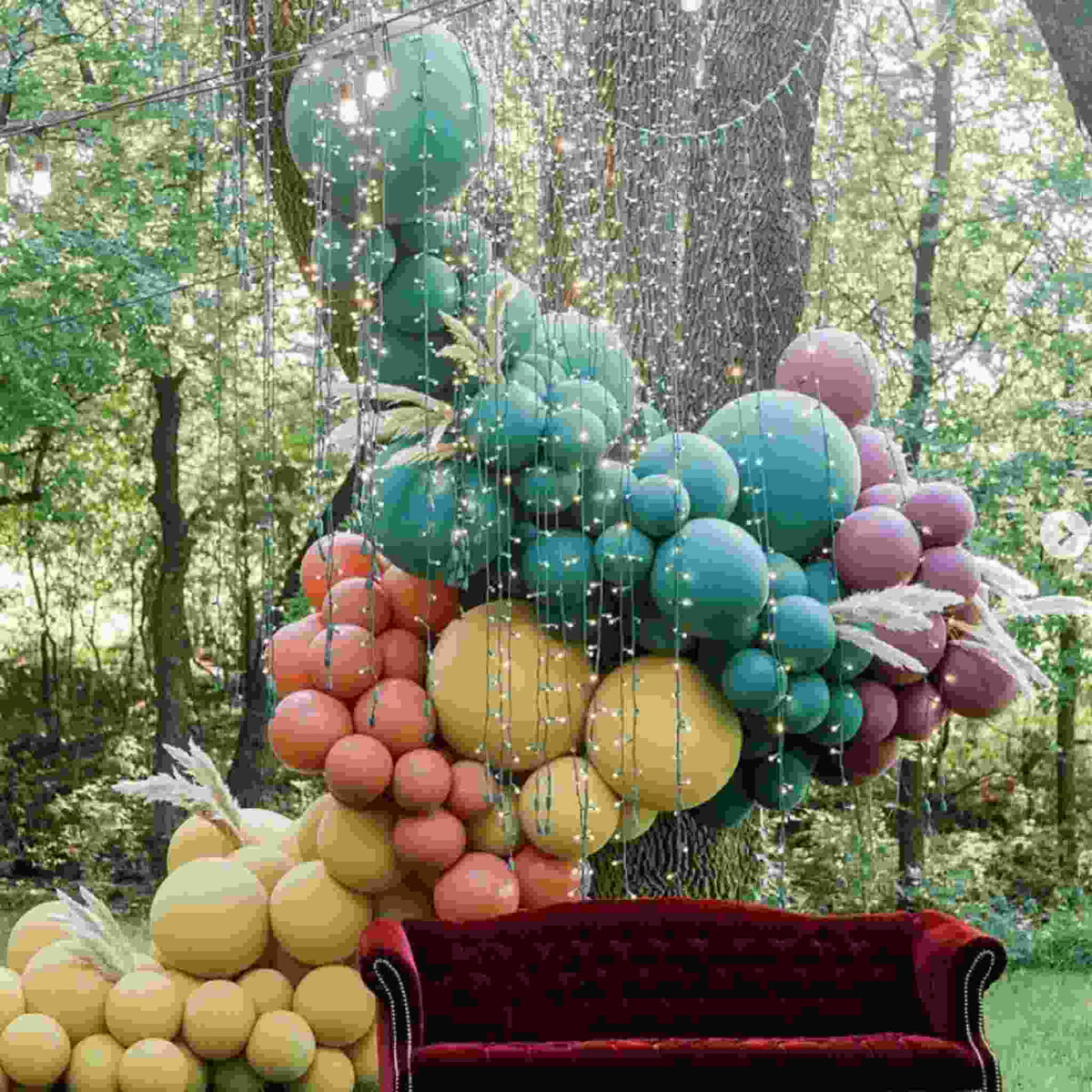 Tuftex Crystal Green Green Latex Balloons | 24 Inch | partyHAUS