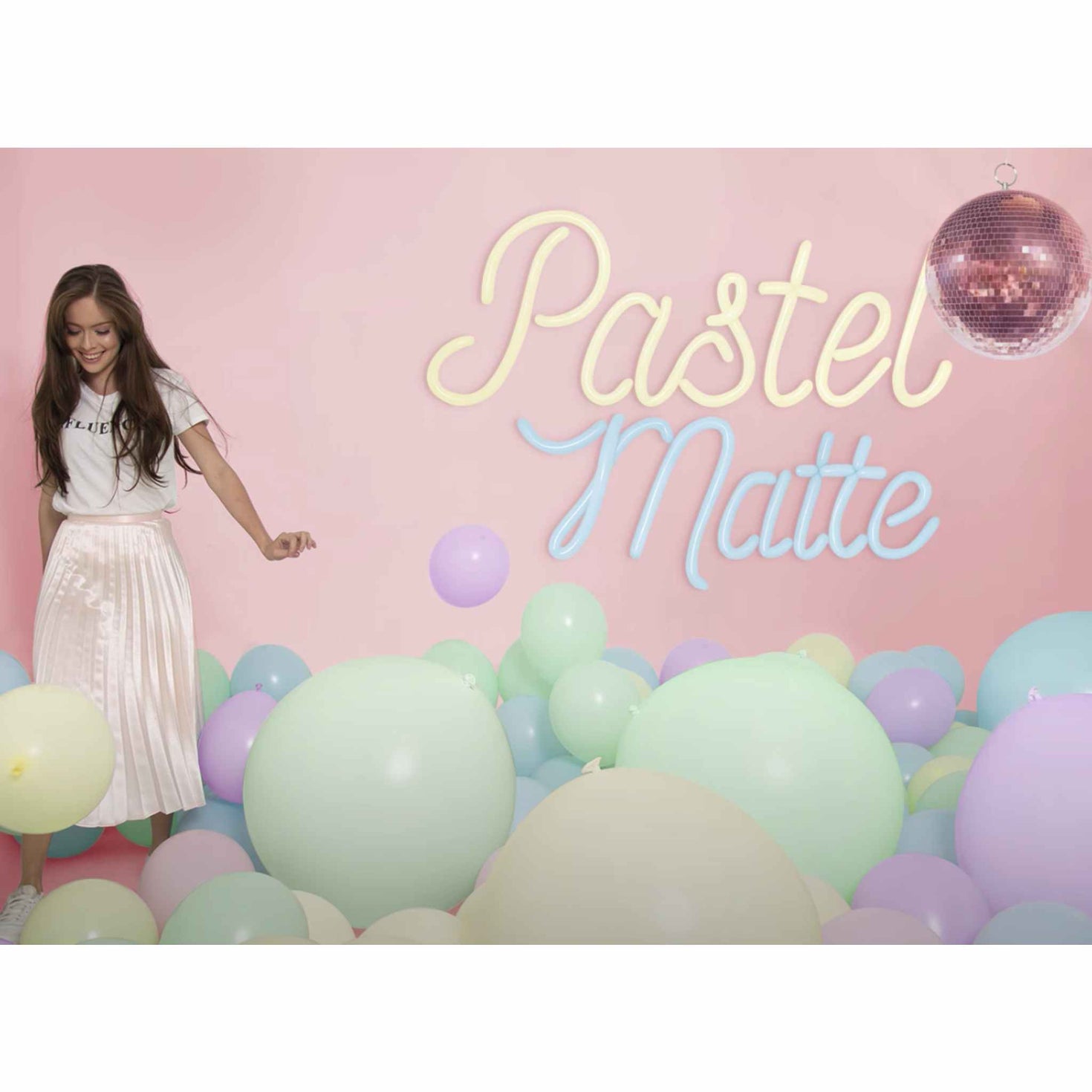Matte Pastels Latex Balloons | 36 Inch | partyHAUS