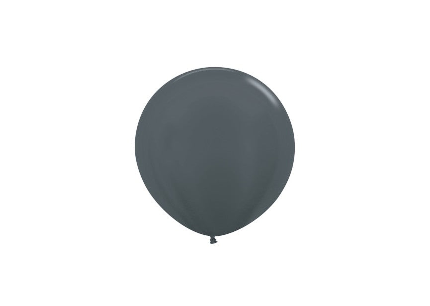 Metallic Graphite Latex Balloons | 5 Inch | partyHAUS
