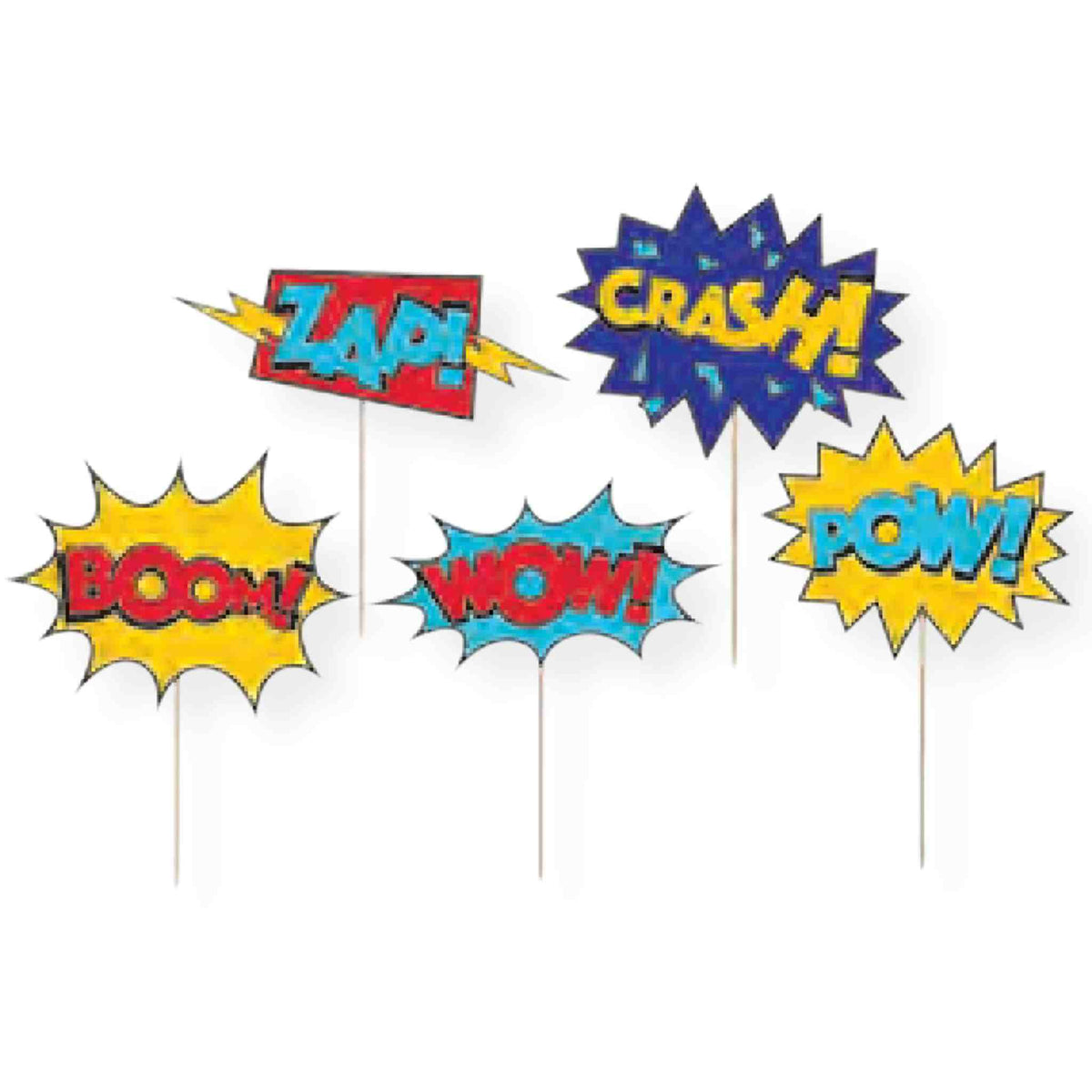 Super Hero Party Cupcake Picks | partyHAUS